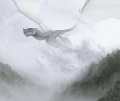 the_mist_dragon_by_wandererlink-d5kb0y3 | Fantasticontos, escritos e ...